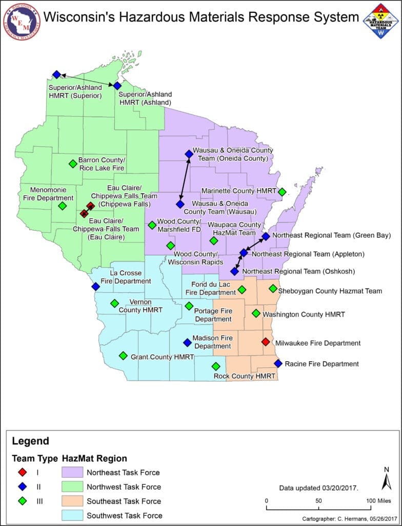 Response Teams | Wisconsin Emergency Management